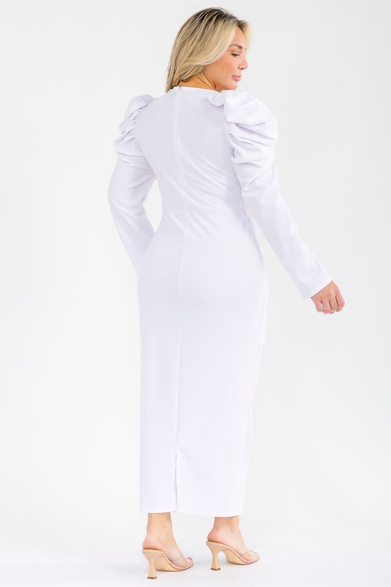 3037 FOLDED NECK PLUS – VIVA CURVY